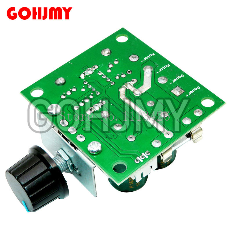 DC motor speed regulator 12V 24V 36V 48V 6-90V High power drive module ...