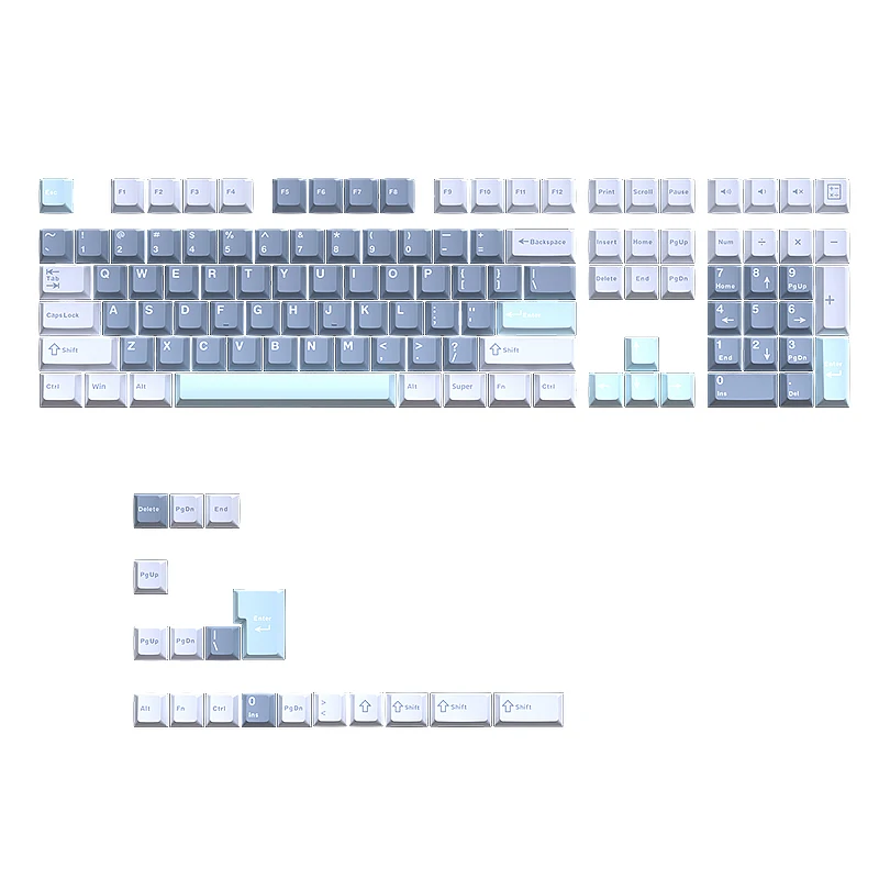 GMK67 GMK87 126 Keys PBT Cherry Keycaps GMK Keycap Double Shot ...