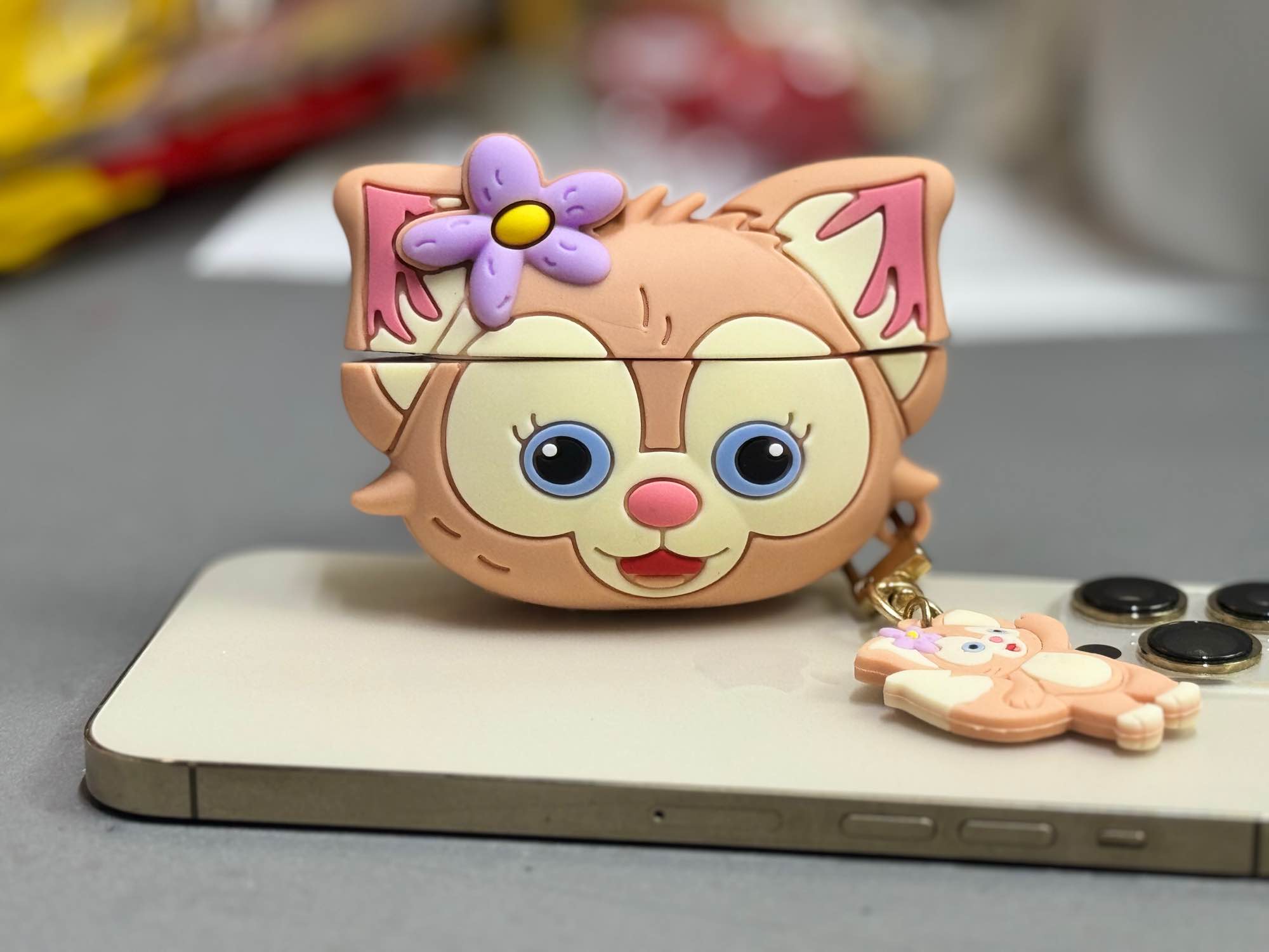 Cartoon case For Apple AirPods Pro 2 Airpod Pro 2 3D Key Chain Wireless ...