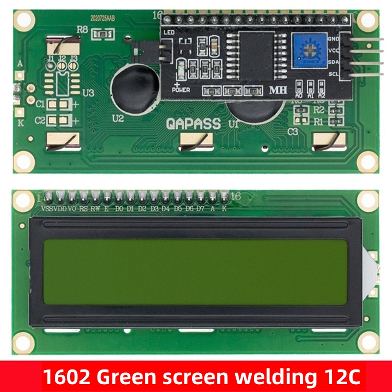 LCD1602 Module Blue Green Screen For Arduino LCD1602A LCD Character UNO ...