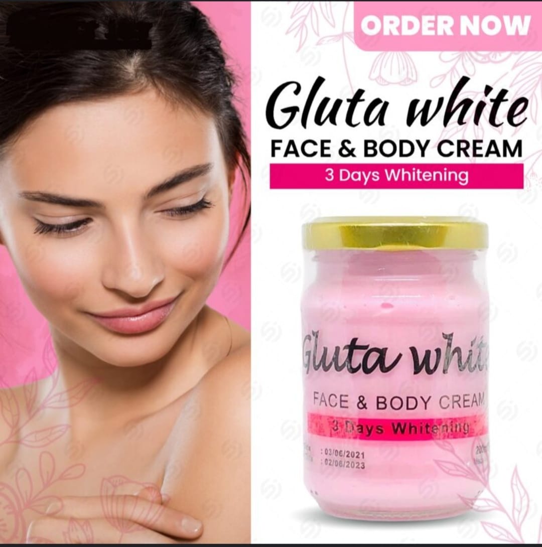 Gluta White Face and Body Lotion 100% Made in Thailand - 200ml Pink ...