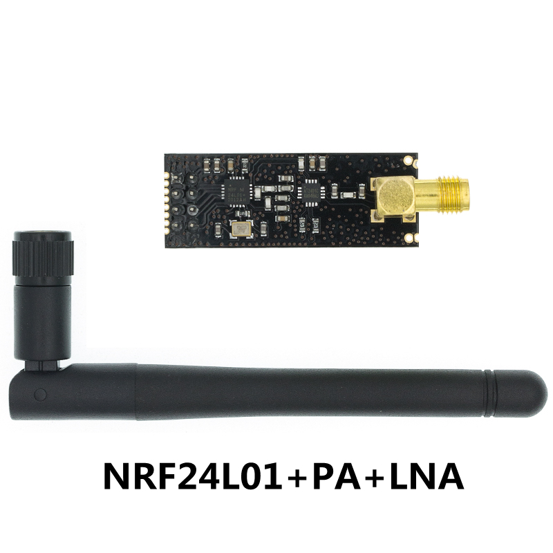 NRF24L01+ 2.4G wireless data transmission module 2.4GHz NRF24L01 upgrade version NRF24L01+PA+LNA ...