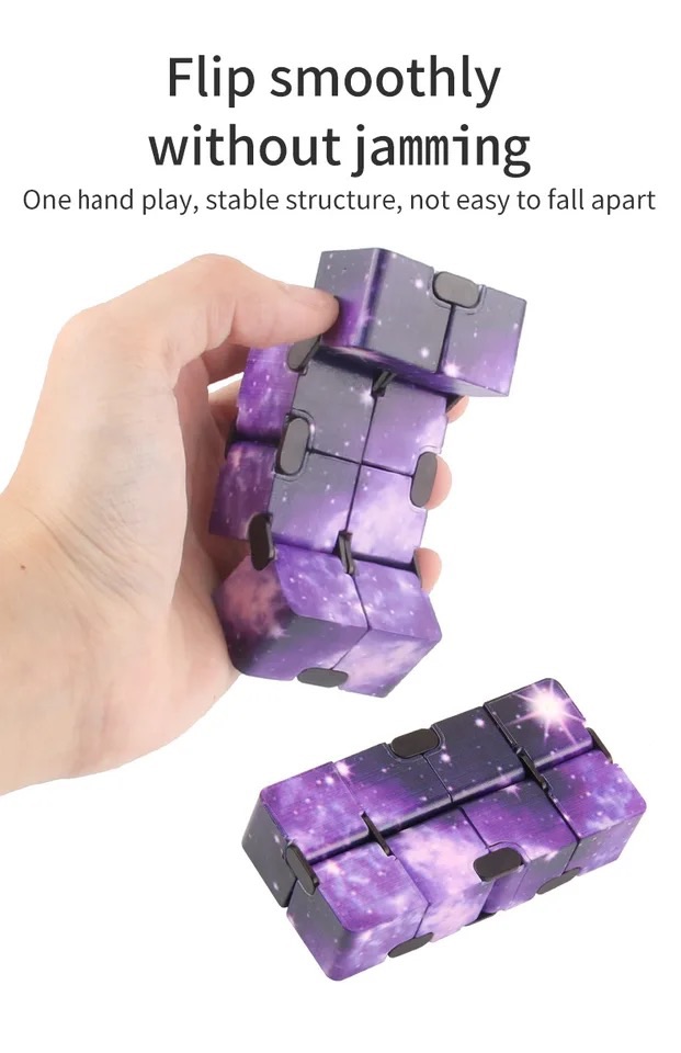 Children Adult Decompression Toy Infinity Magic Cube Square Puzzle Toys Relieve Stress Funny ...