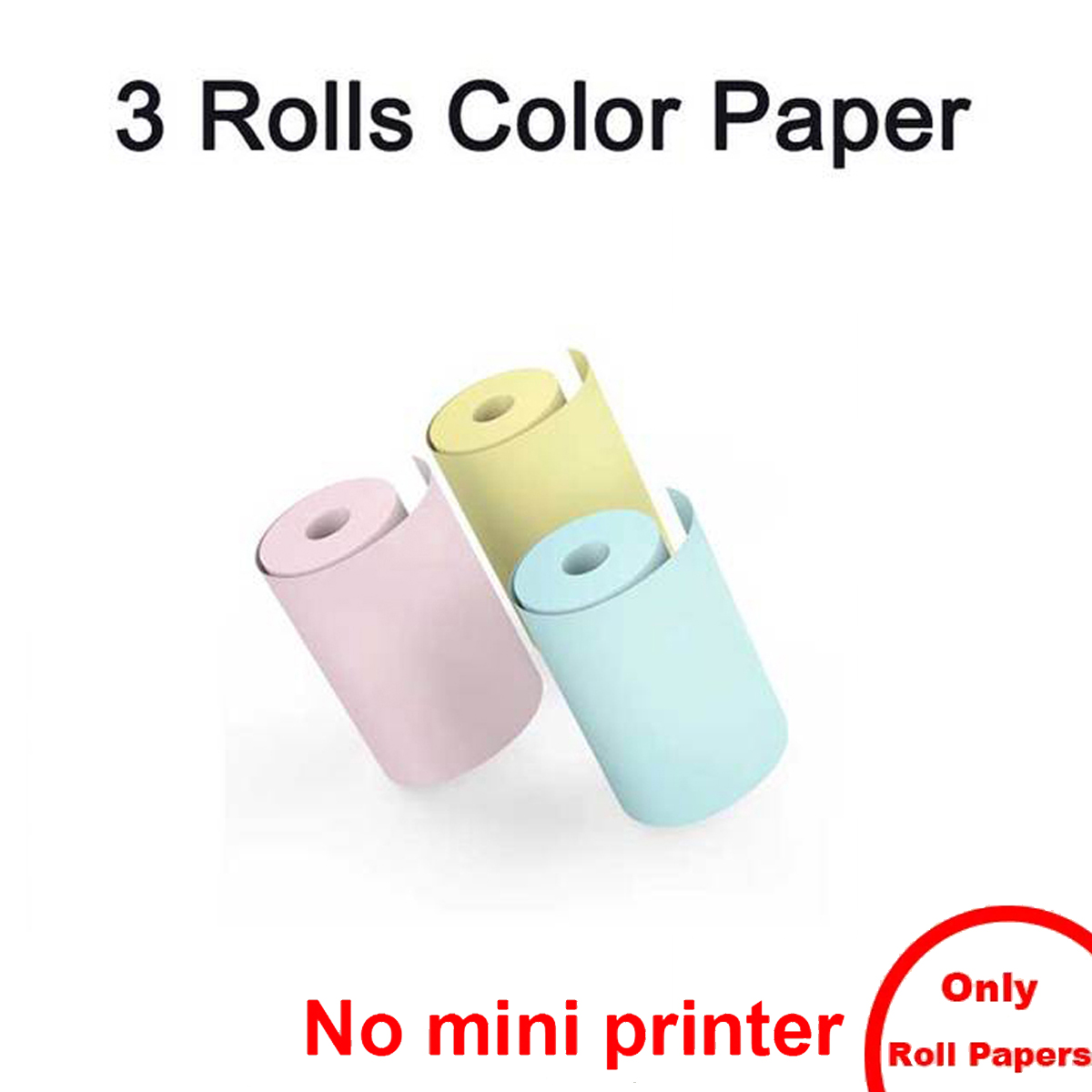 Mini Portable Printer Thermal Printing Sticker Wireless Inkless Mini ...