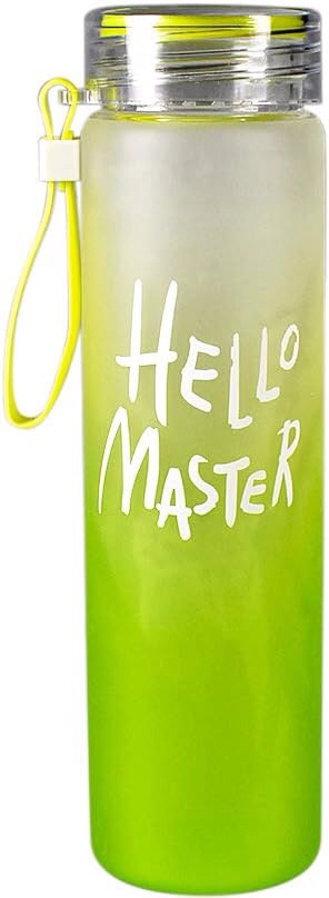 Hello Master Stylish Water Bottle 1pc (Hello Master Water Bottle 480ml ...