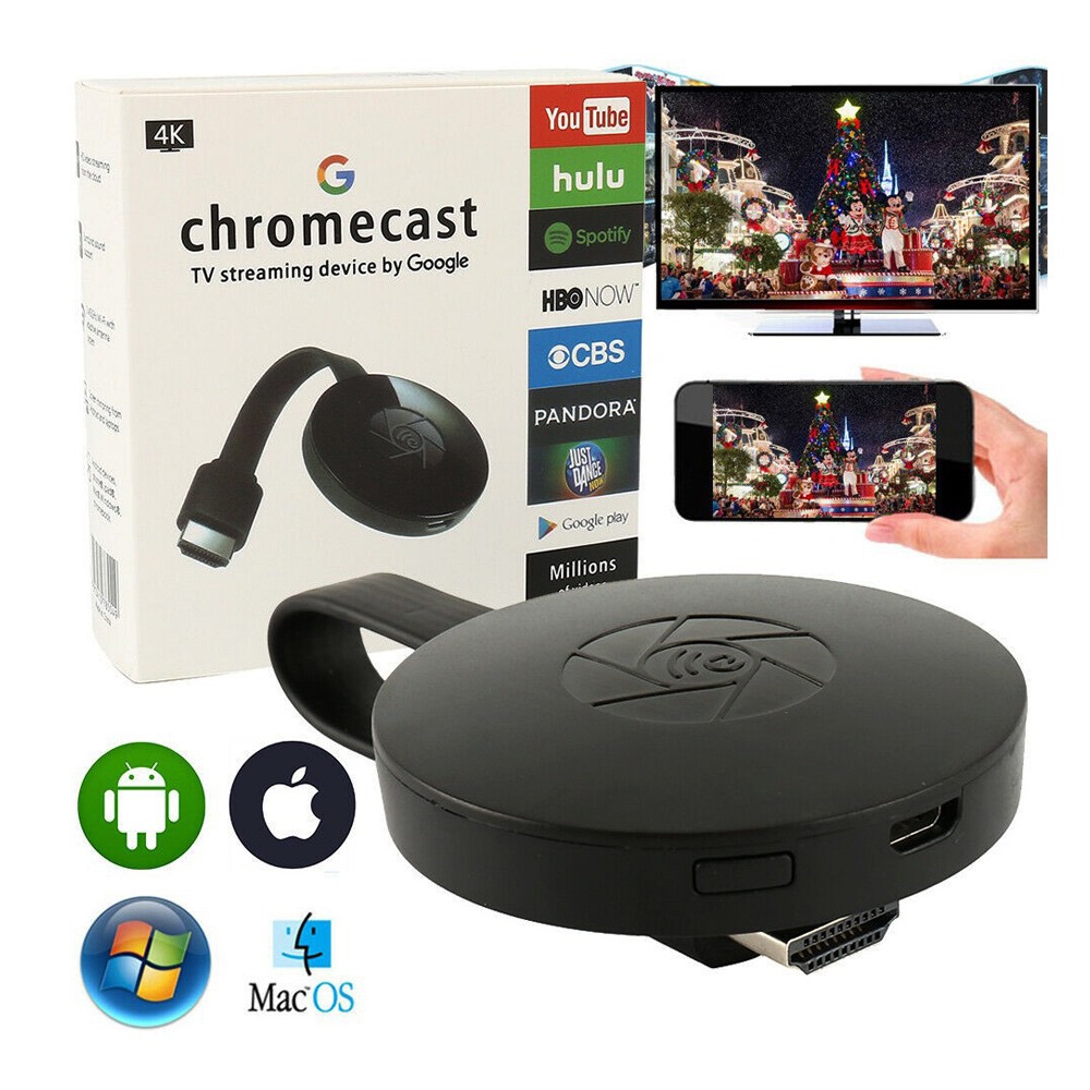 Google Chrome Cast 4k TV Stream Casting WIFI Dongle | Daraz.lk