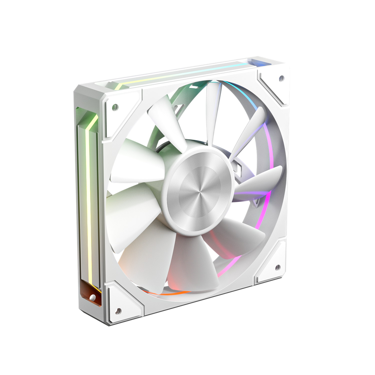 X-GAMERX A12 Computer Chassis Fan 12cm ARGB 4 Pin PWM Quiet Cooling Fan ...