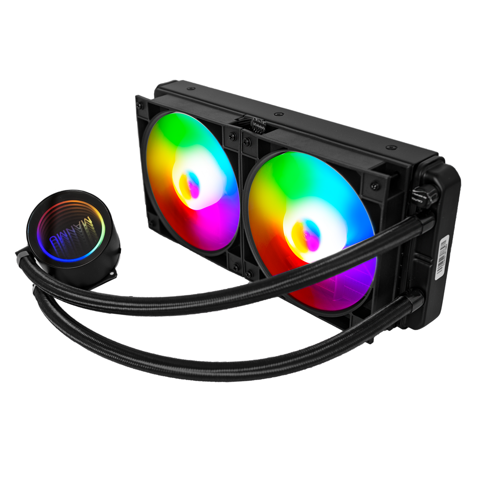 Manmu OEM 240mm Integrated CPU Water Cooling Dual Fan Liquid Cooler ...