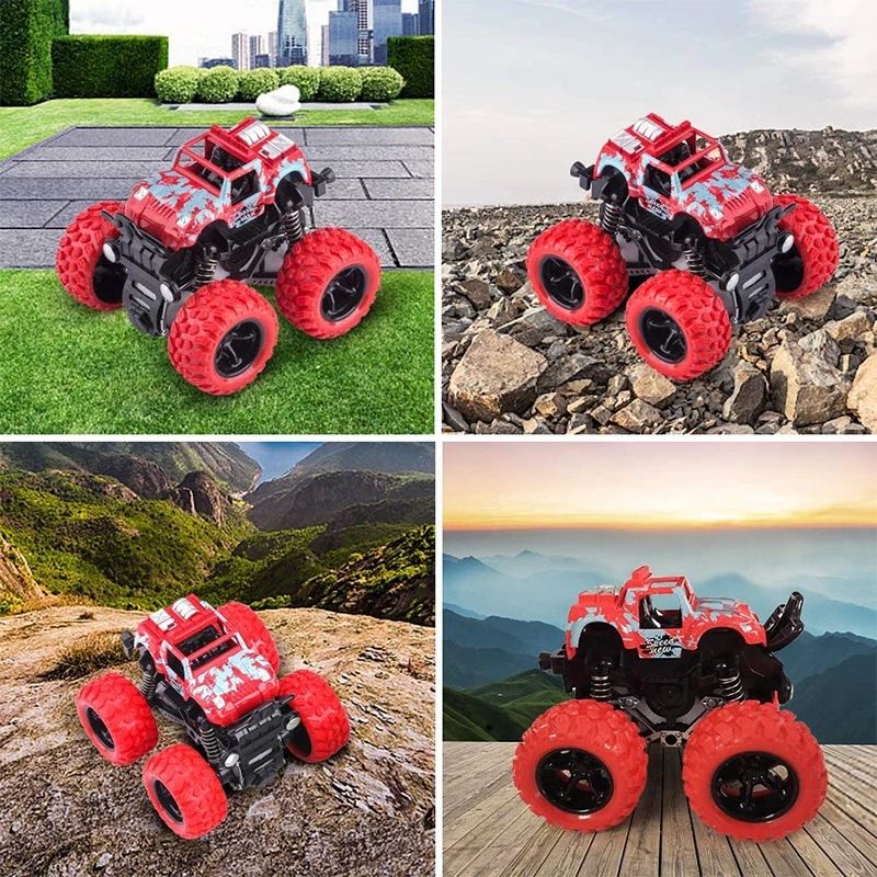 Children's Four-Wheel 4×4 Drive Off-Road Vehicle Rollover Stunt Car ...