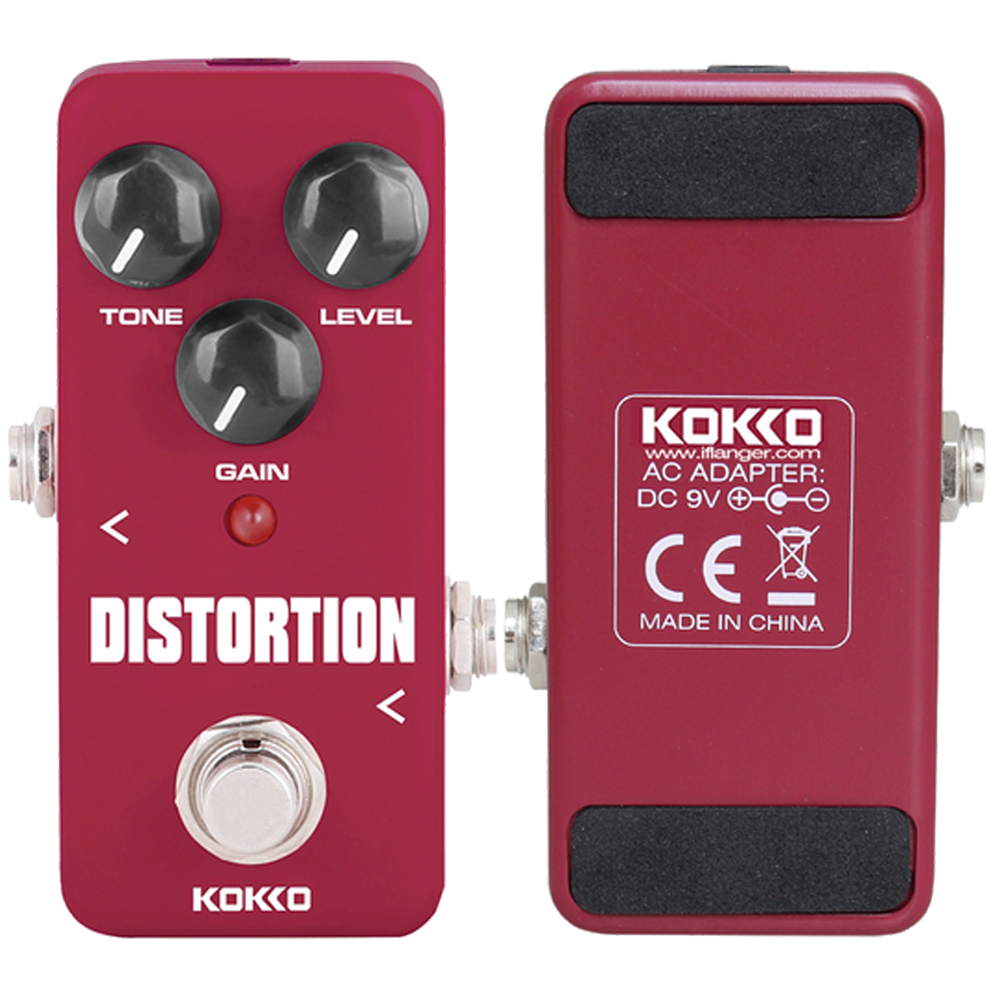 Kokko FDS-2 Distortion Electric Guitar Effects Pedal Two-Stage Distortion Connection Effect True ...