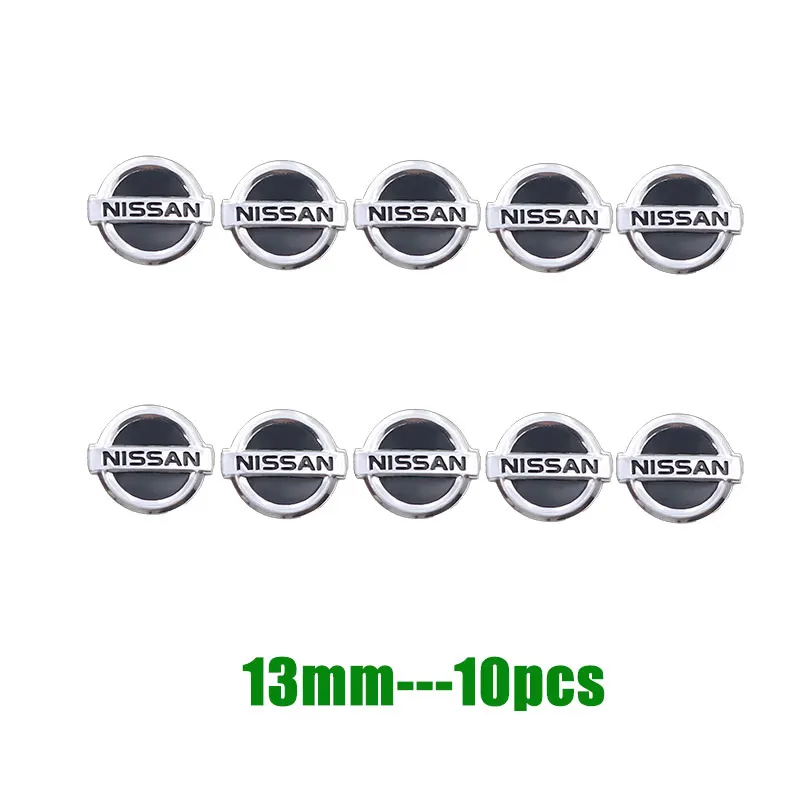 aluminum Car Key Badge Emblem Replacement Car Key Stickers For Nissan X ...