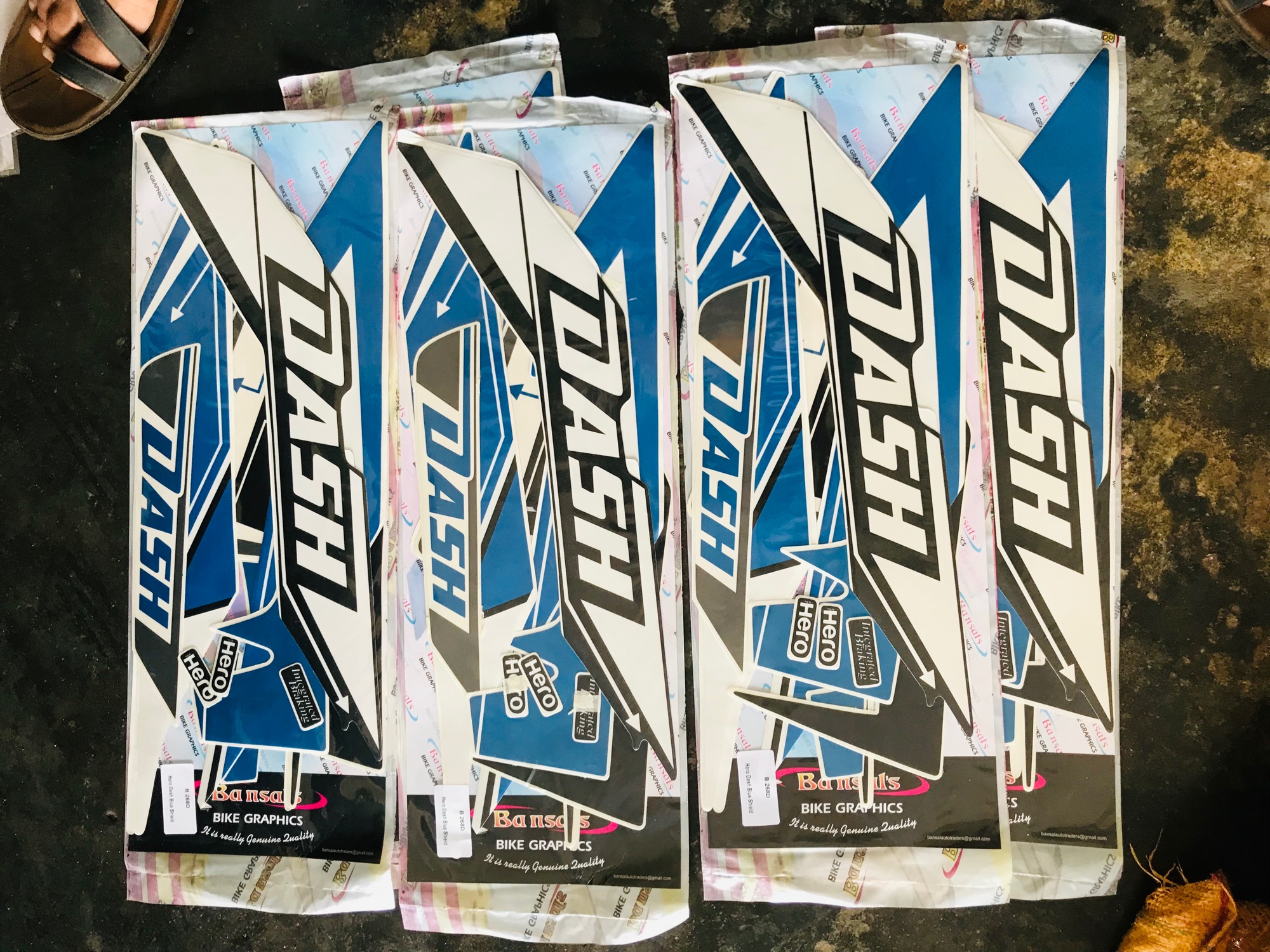 Hero dash schooty byke set sticker | Daraz.lk