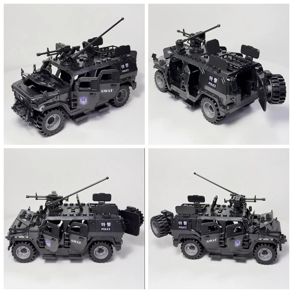 2024 World War 2 WW2 Army Military Soldiers SWAT Armor Vehicle Figures ...