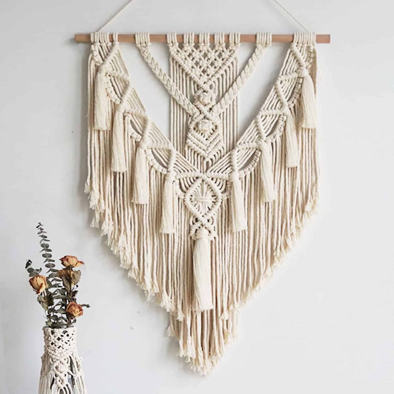 100% Handmade Macrame Mandela Large Wall Hangers | Daraz.lk