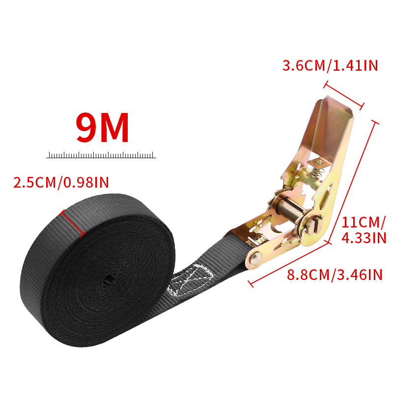 Truck Binding Strap Tightener Small Ratchet Tightener Self-Locking Rope ...