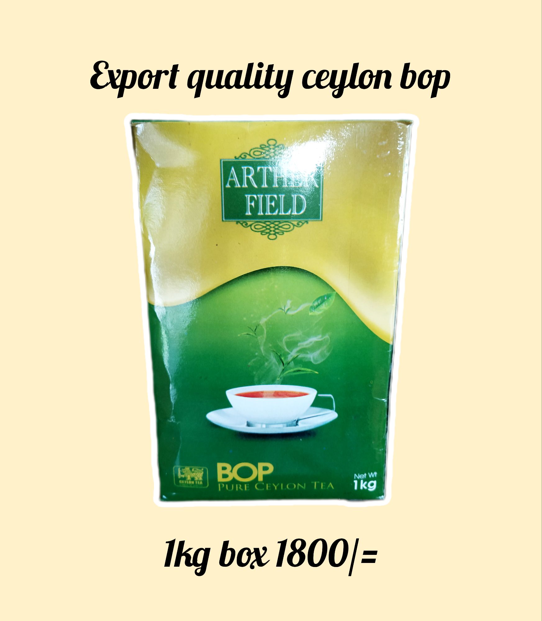 original ceylon no1 bop sri lankan no1 factory fresh 1kg pouch export quality box | Daraz.lk