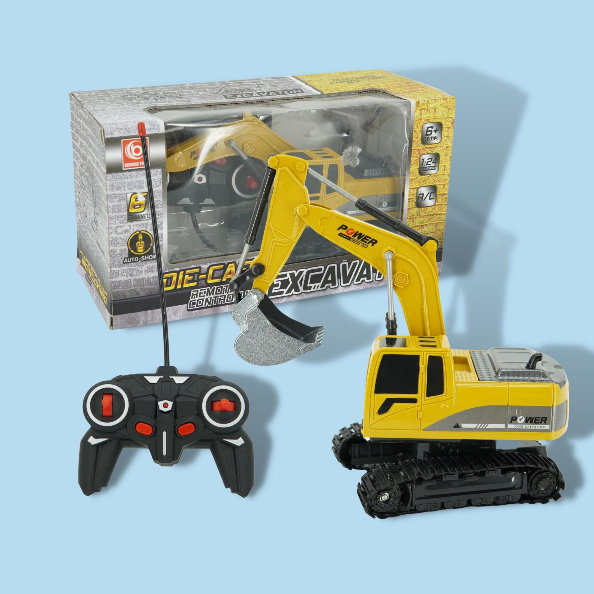 Baco rechargeable baco remote control excavator | Daraz.lk