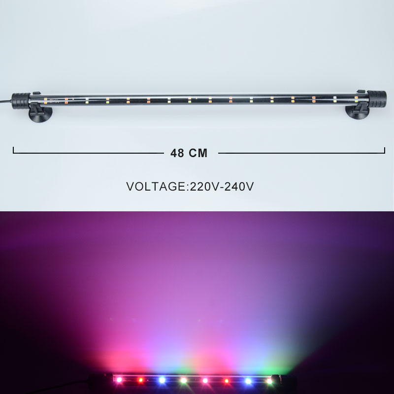14-58CM Aquarium Light Fish Tank Submersible Light Lamp Waterproof ...