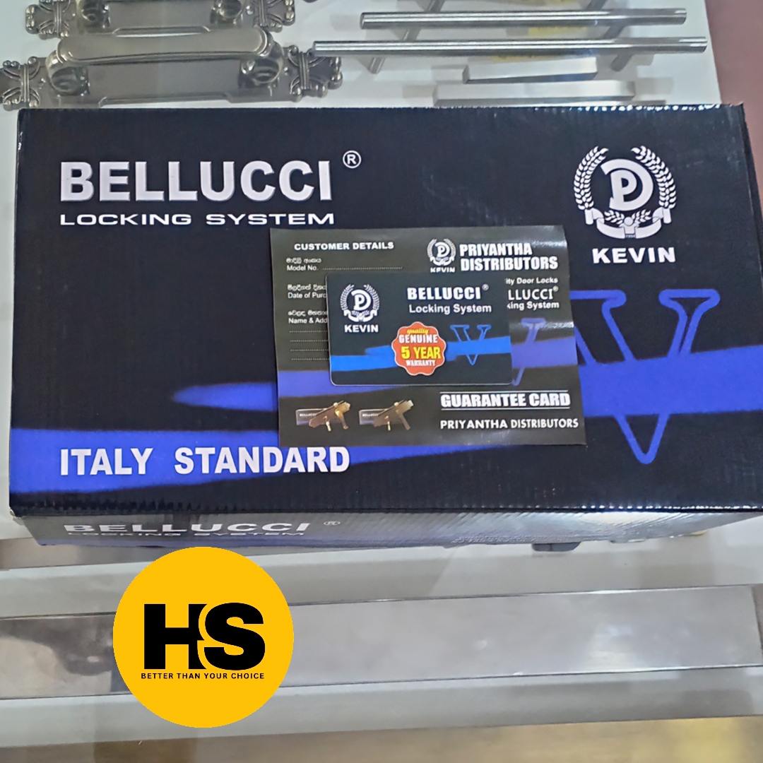 Bellucci Door Lock - 5 Year warranty | Daraz.lk