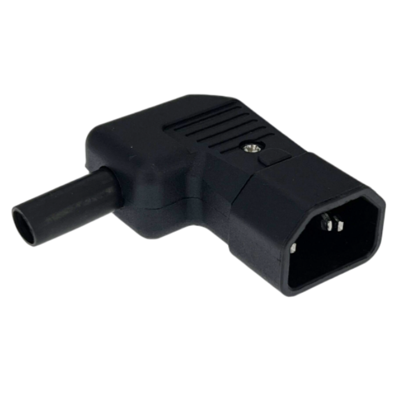 Black Elbow C15 C13 C14 Power Cord Wiring Power Plug Assemble IEC ...