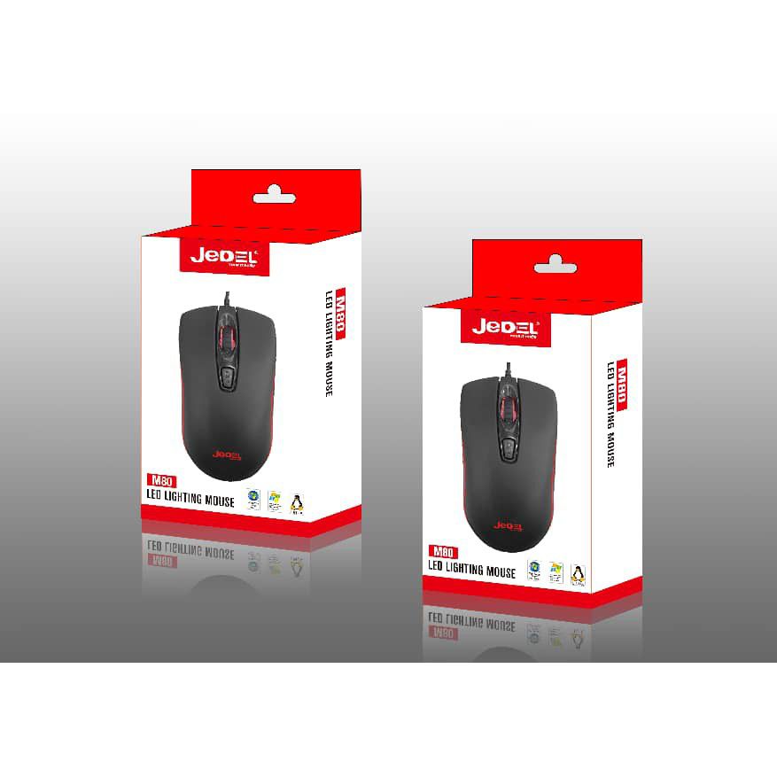 JADEL M80 LED WIRED MOUSE | Daraz.lk