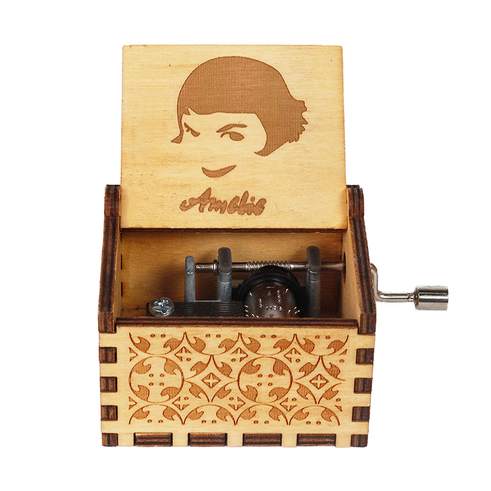 Wooden Hand Crank Music Box Theme You Are My Sunshine Music Box Musica ...