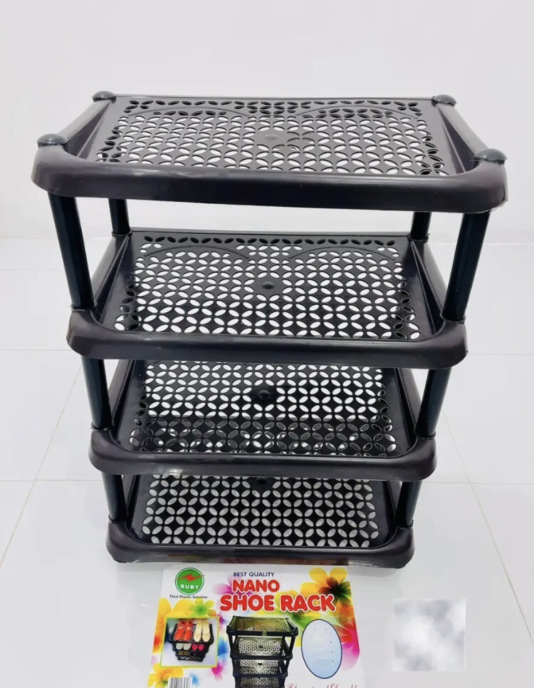 High Quality Nano Shoe Rack 4 Tier | Daraz.lk