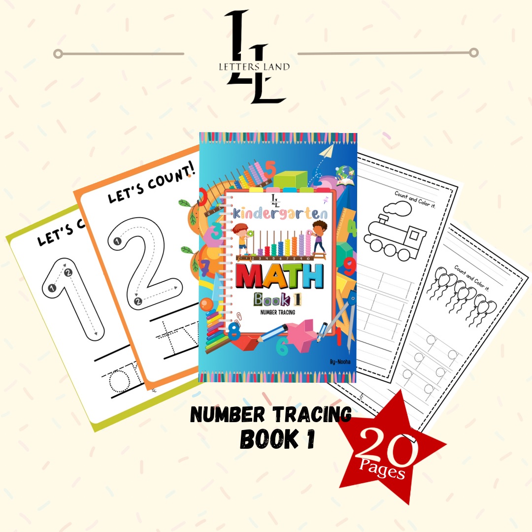 Maths book part -1 Count ,write &Trace | Daraz.lk