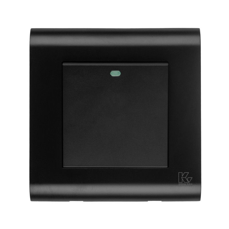 Modular Jet Black 1 Gang 1Way Switch | Daraz.lk