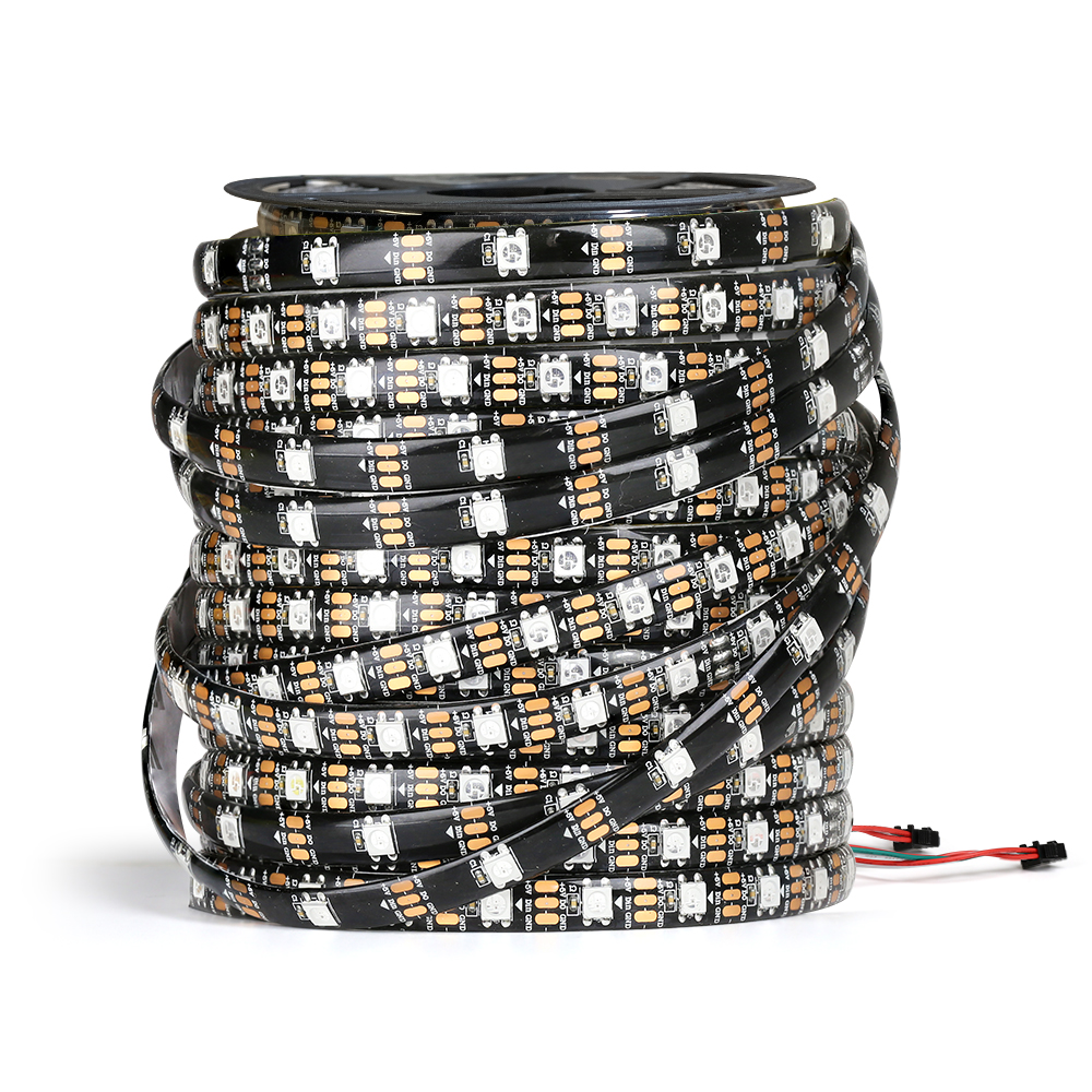 WS2812B LED Light DC5V Smart Pixel RGB Led Strip Light Individually ...
