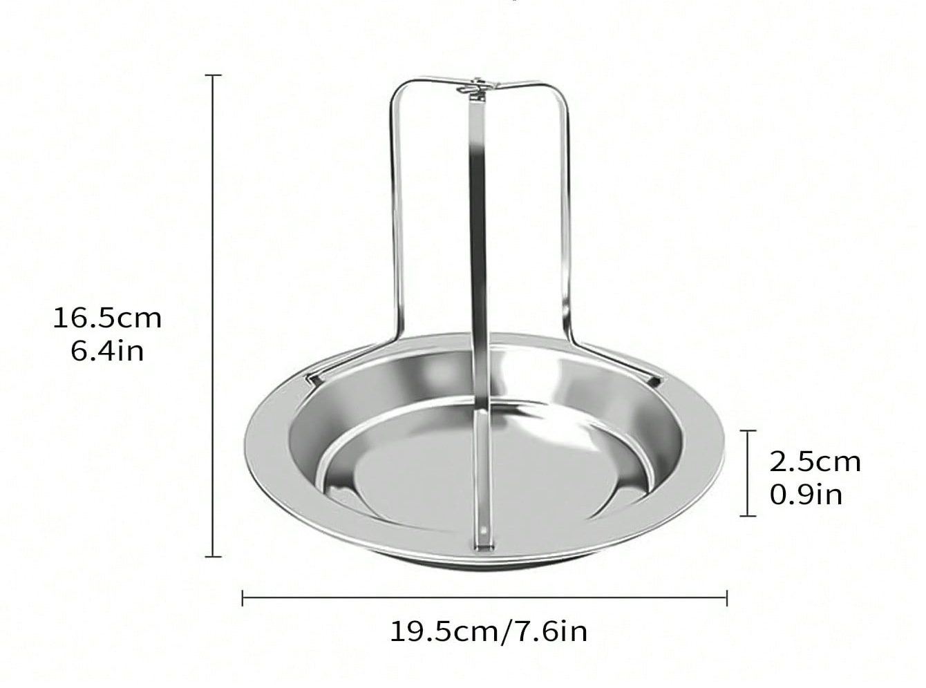 Leeseph Chicken Roaster Rack Stainless Steel Beer Can Chicken Holder ...