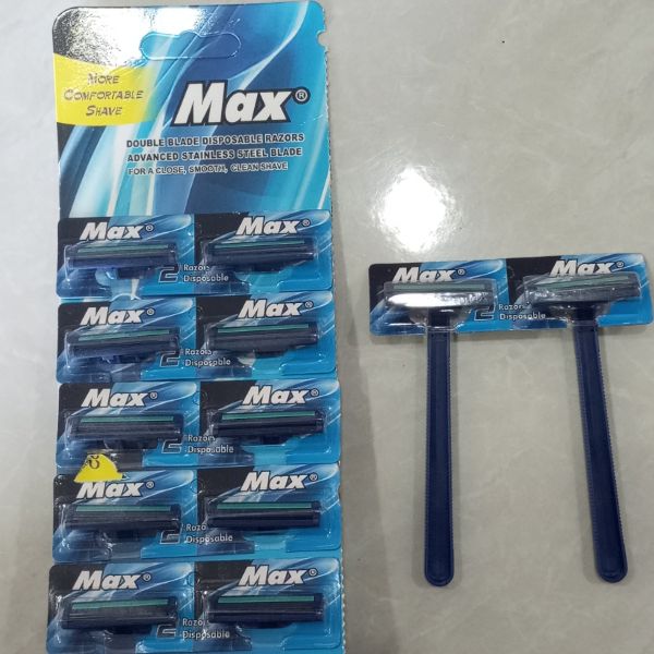 Max Disposable Twin Blade Razor -01pcs | Daraz.lk