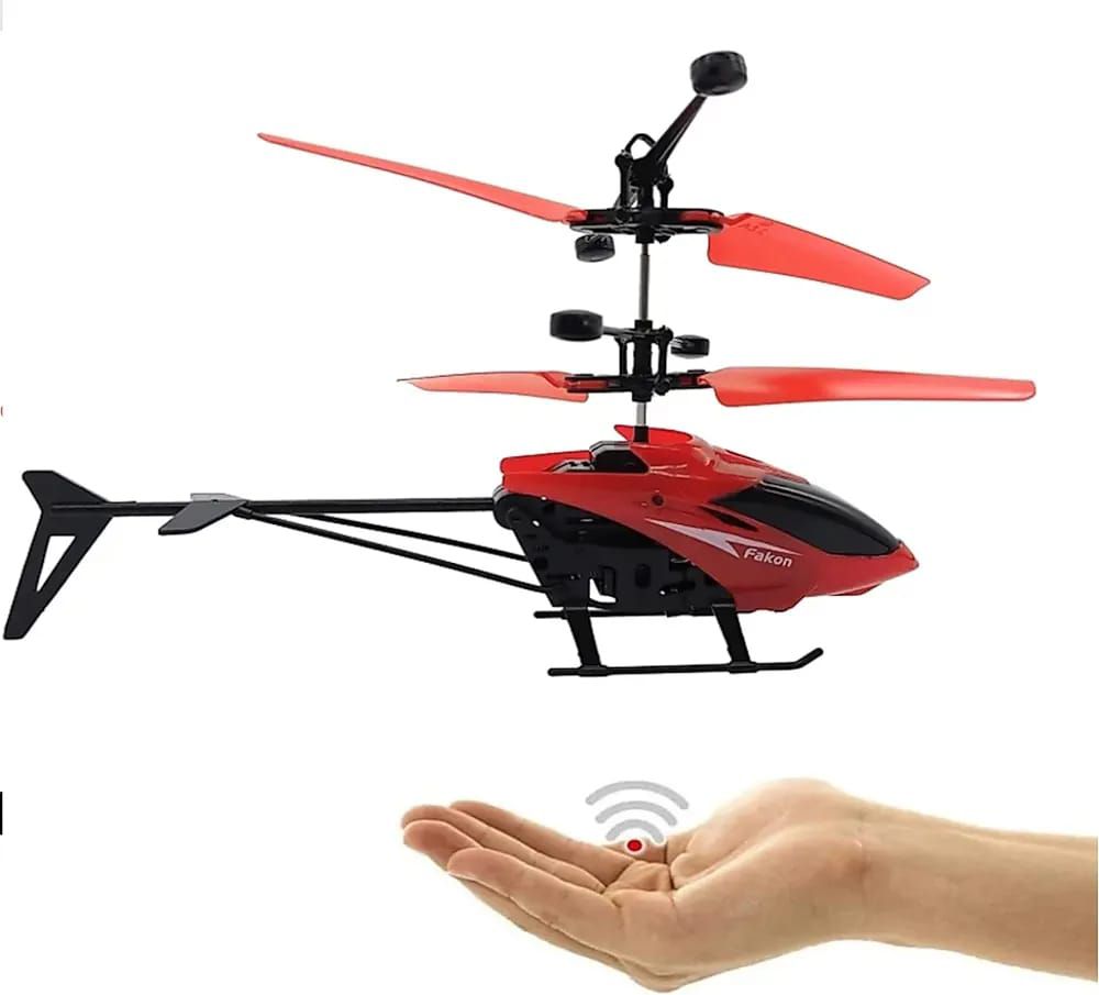 Electric Remote Controlled Aeroplane Mini RC Helicopter Smart Sensor RC ...