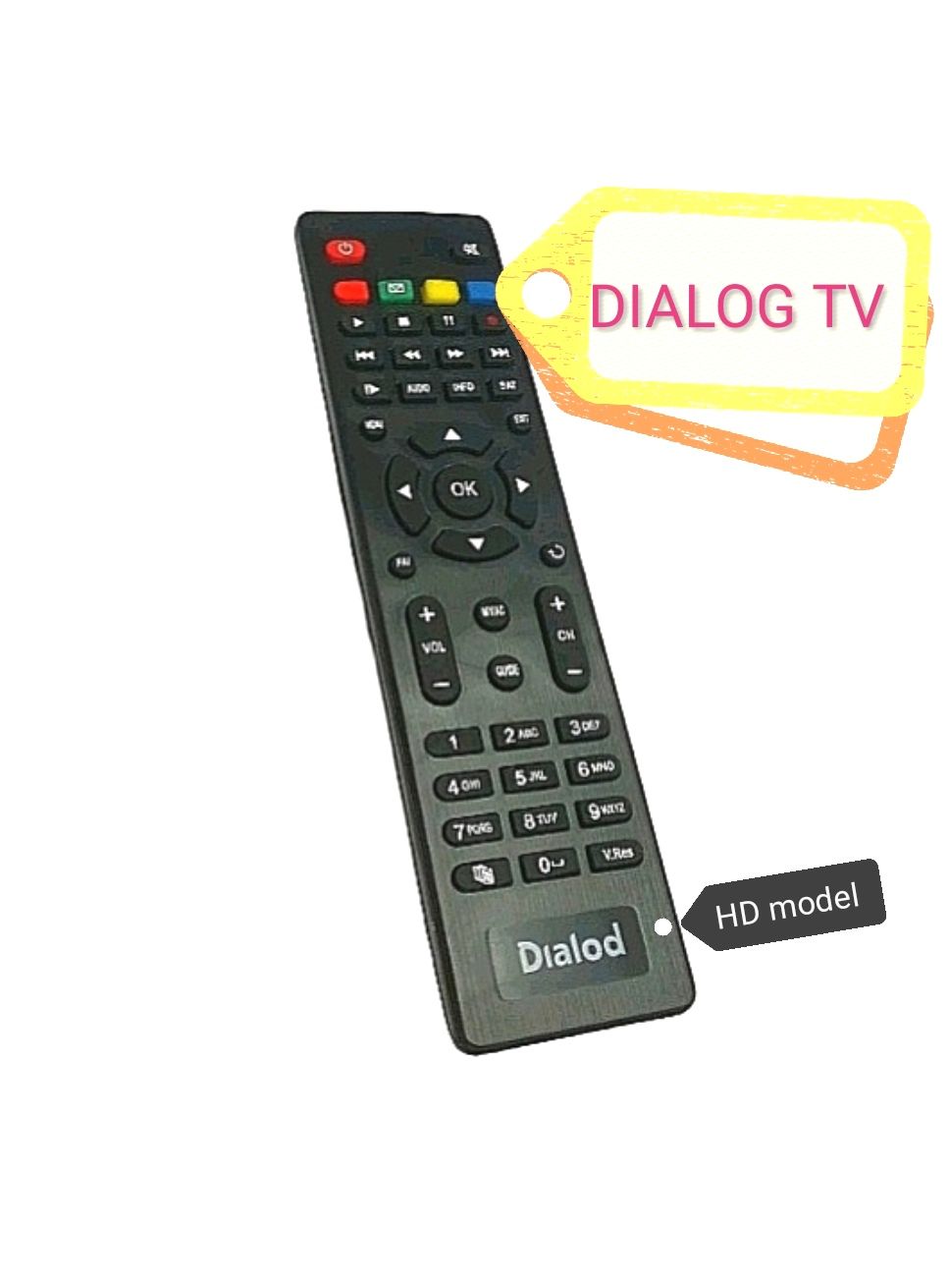 DiALOG HD TV REMOTE FOR SATELLITE | Daraz.lk
