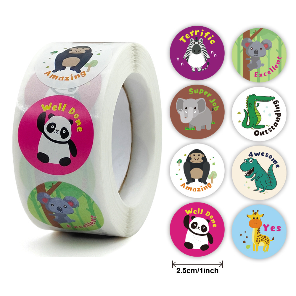 500pcs Teacher Reward Stickers for Kids Children Kindergarten School ...
