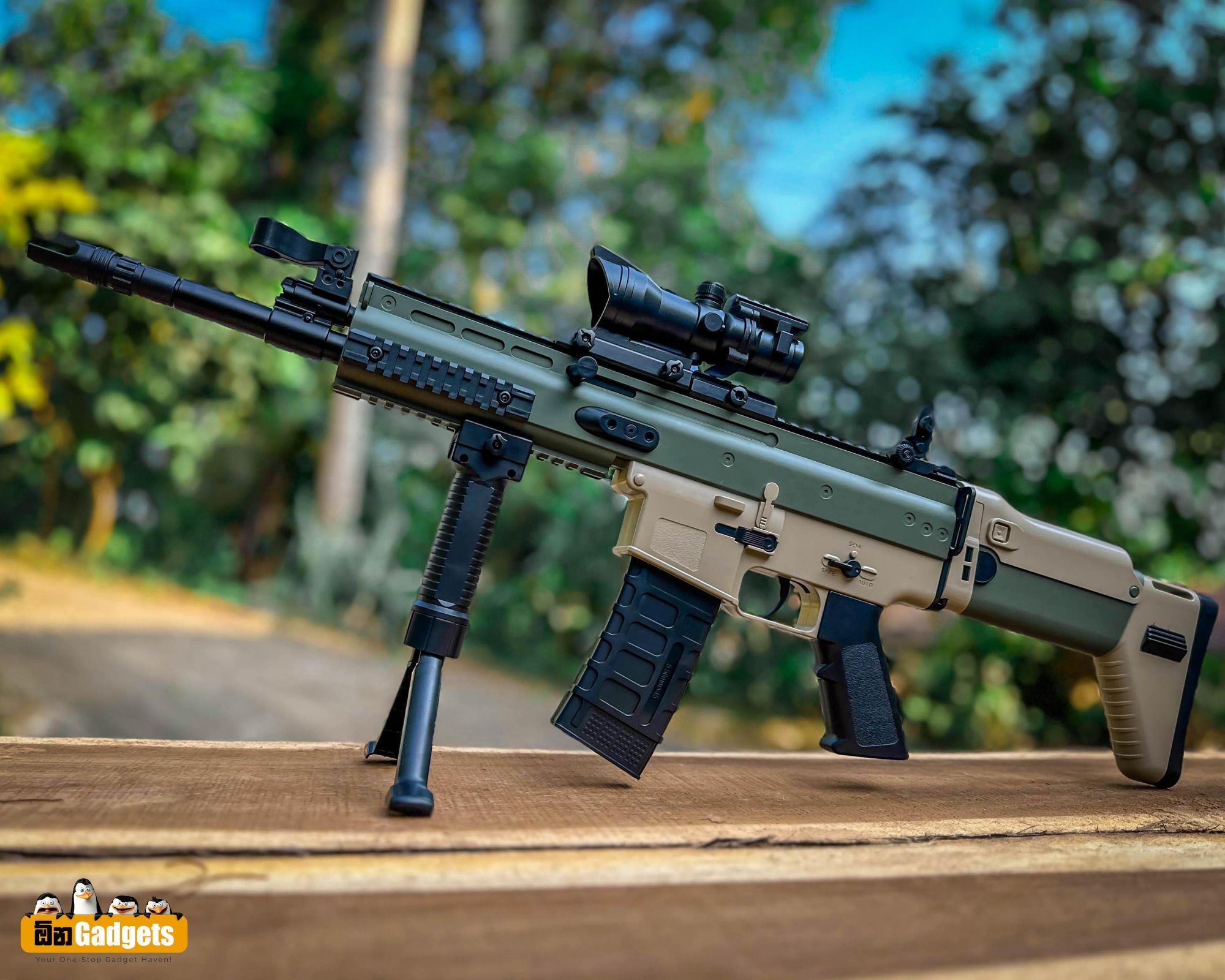 TG SCAR-L Realistic Tactical Gel Ball Blaster Gun | Daraz.lk