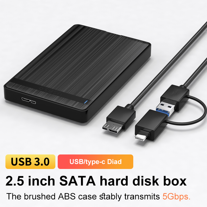 SATA to USB3.0/Typec HDD Enclosure Mobile Hard Drive Cases for SSD ...
