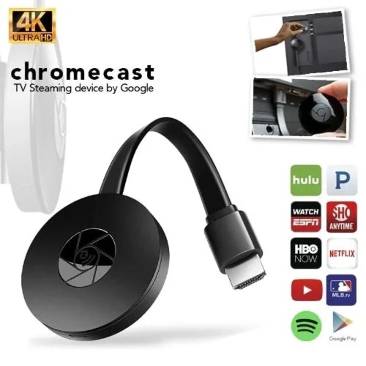 Chromecast Tv Streaming Device | Daraz.lk