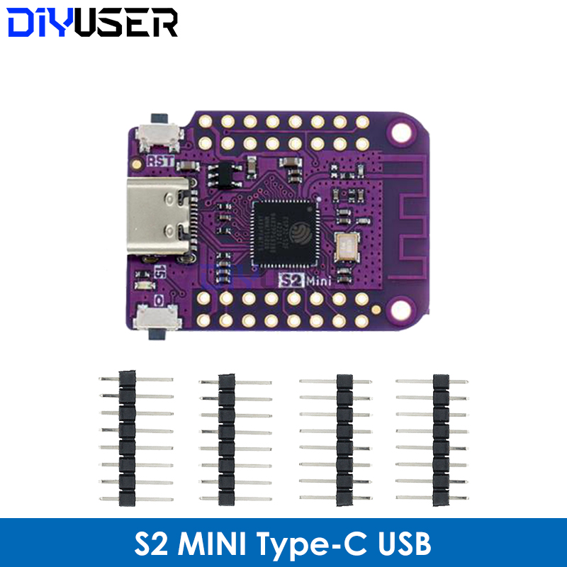 ESP32 S2 Mini / ESP8266 D1 Mini Board CH340 / ESP32-S2FN4R2 4MB FLASH 2MB PSRAM MicroPython For ...