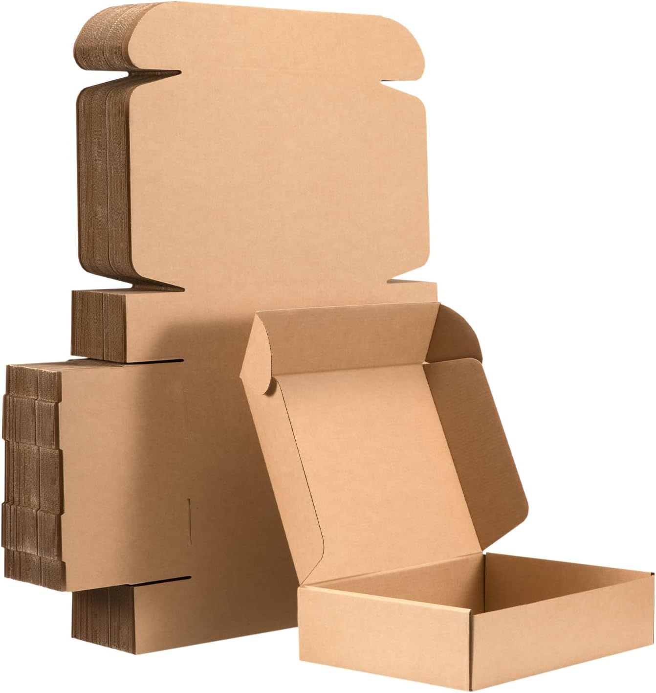 10pcs 12*9*4 inches Corrugated Boxes(3 ply) Mailer Boxes Cardboard ...