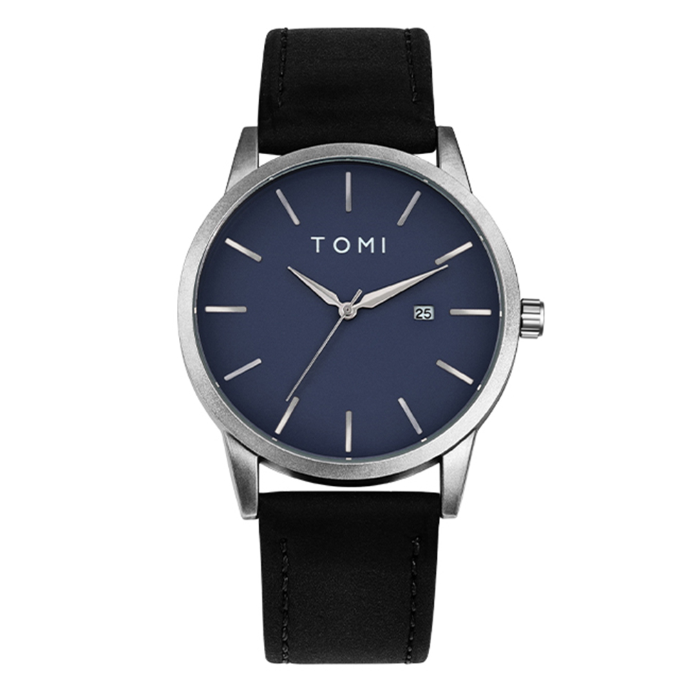 TOMI Brand Fashionable Men's Watch Luxurious Small Disc Dial Design ...