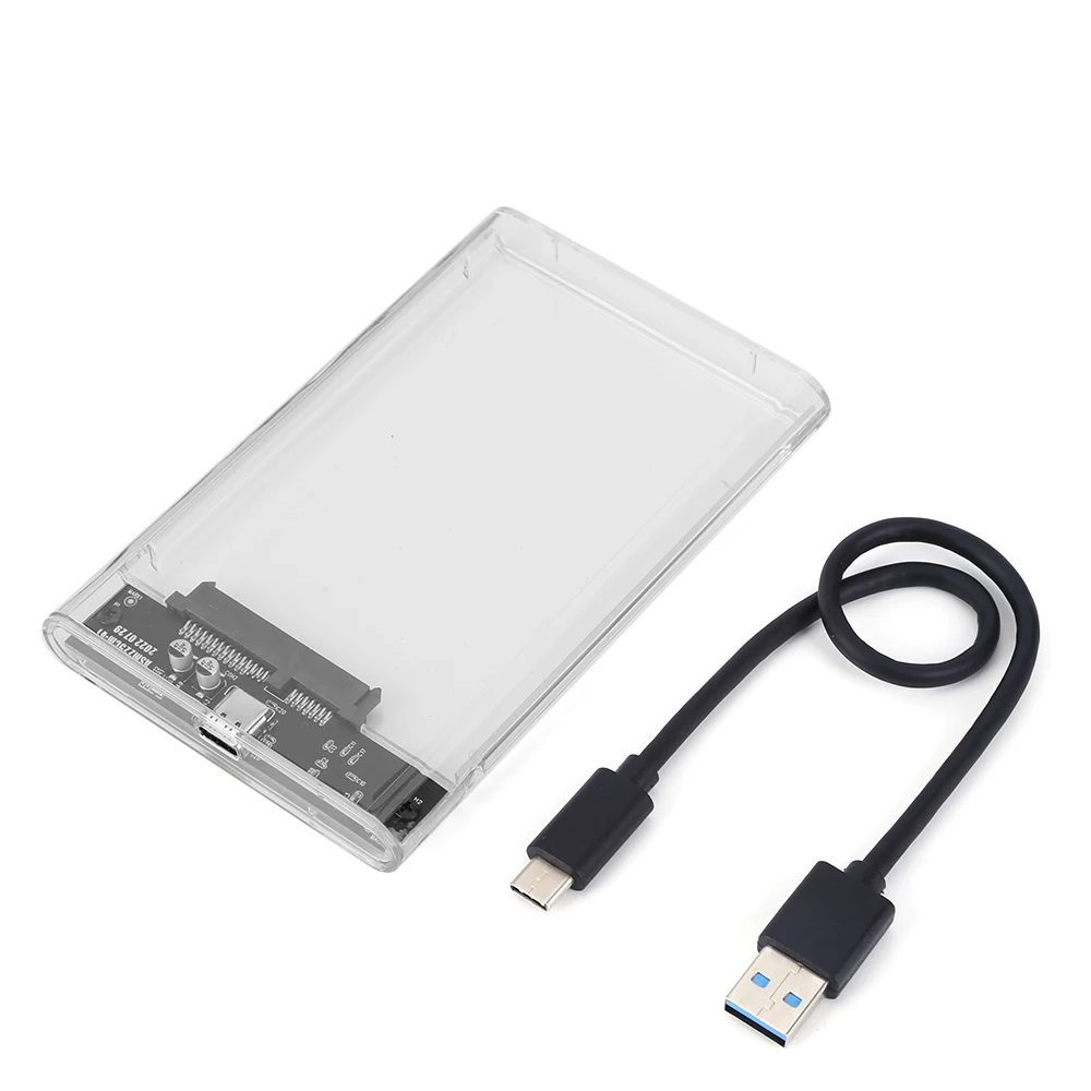 USB 3.0 3.1 External Hard Drive Enclosure 2.5 Inch SATA to USB3.0 UASP ...