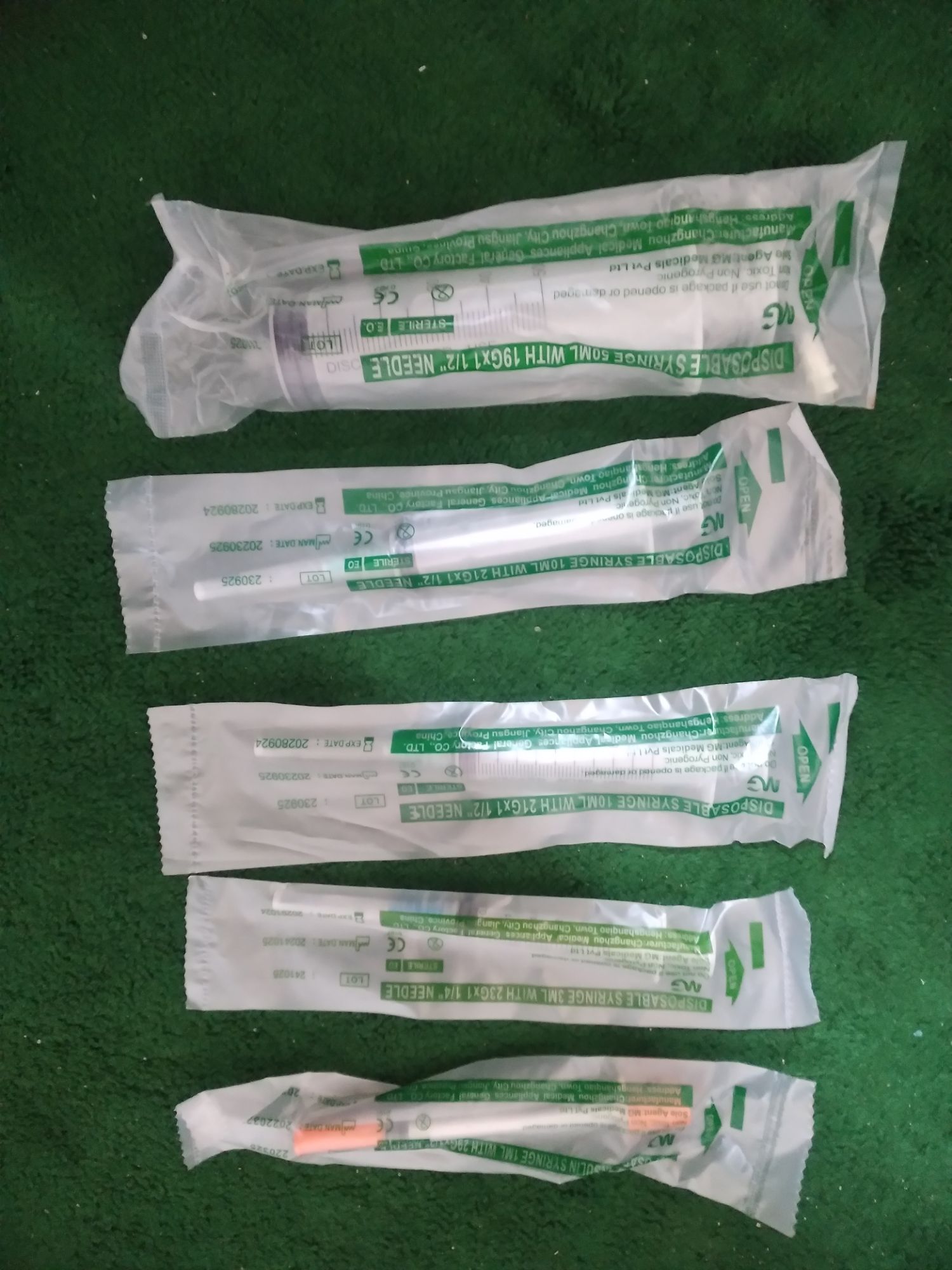 Disposable Syringes Plastic Syringe with Catheter Tip for Scientific ...