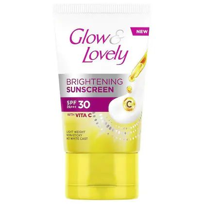 Glow & Lovely Brightening Sunscreen SPF 30 PA++ UV Protection ...