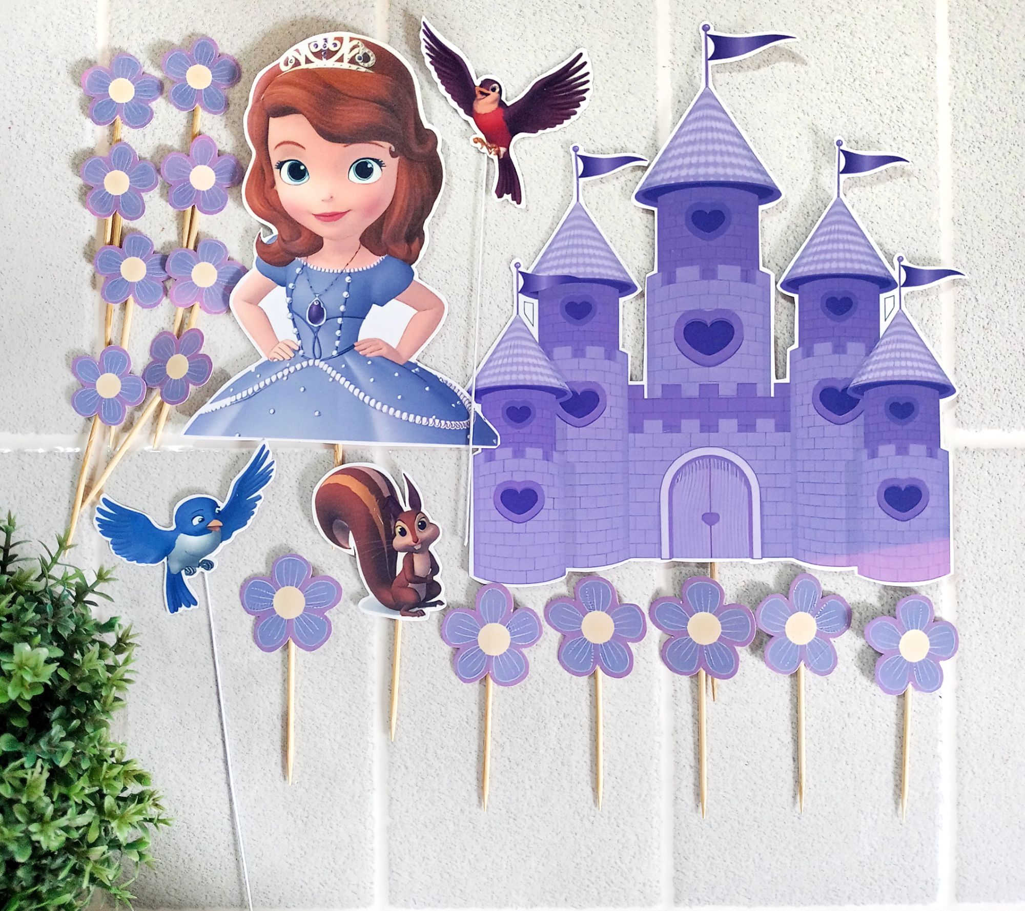 Sofia Printable Cake Topper - Non Edible | Daraz.lk