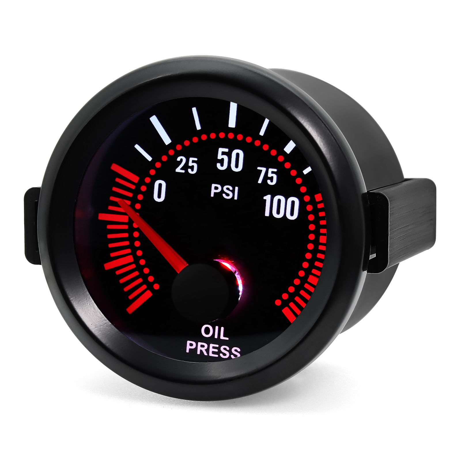 52mm Water Temp Oil Pressure Gauge Tachometer Boost Gauge Bar/Psi ...