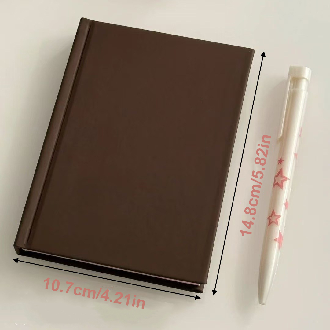 Strawberry Chocolate Notebook A6 - Cute Pink Planner, Kawaii Journal ...