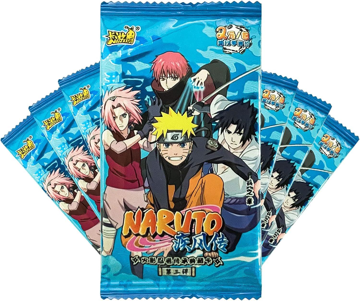 New Naruto Collection Cards Game Children Birthday Gift Toy English ...