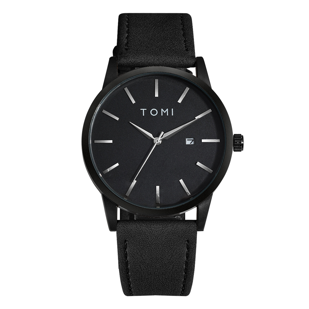 TOMI Brand Fashionable Men's Watch Luxurious Small Disc Dial Design ...