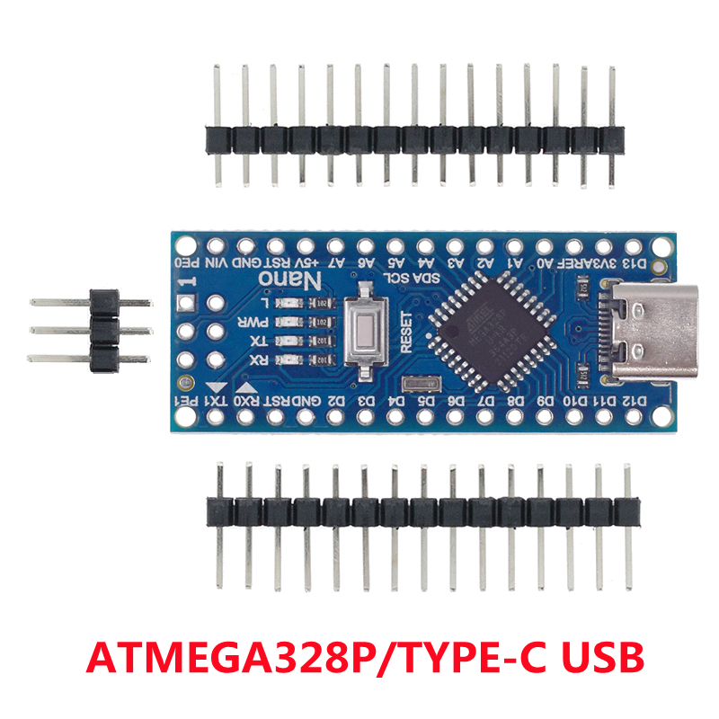 AITEWIN Promotion For arduino Nano 3.0 Atmega328 Controller Compatible Board Module PCB ...